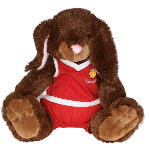 Walmart | Toys | Large 3 Brown Basketball Bunny Rabbit Plush Slam Dunk ...